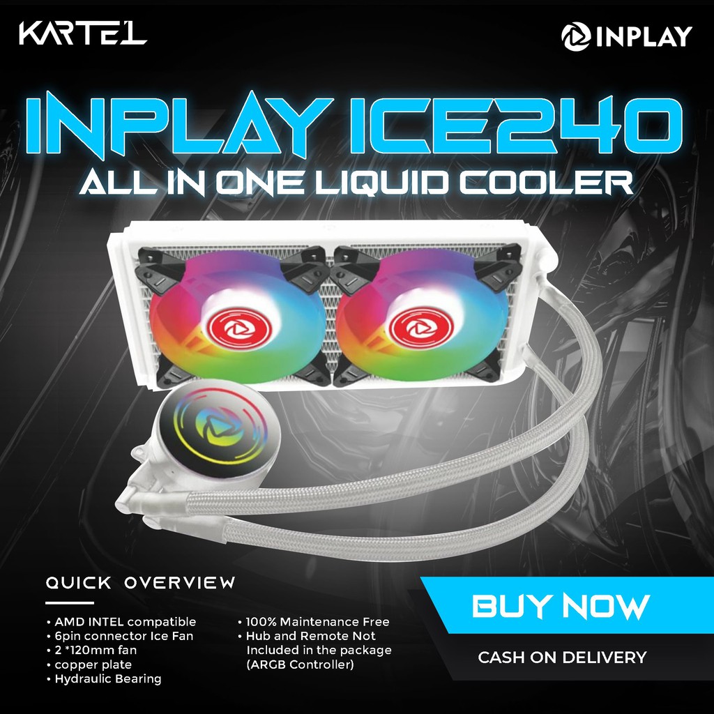 Aio Cooler White Inplay Price & Voucher - Jul 2021 | BigGo Philippines