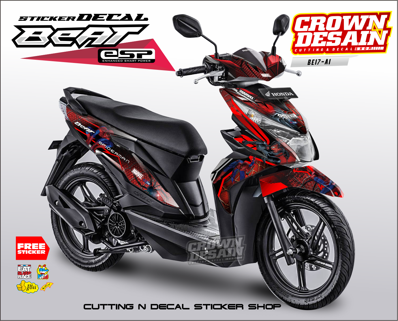 Modifikasi Aksesoris Honda Beat 2017 | Reviewmotors.co