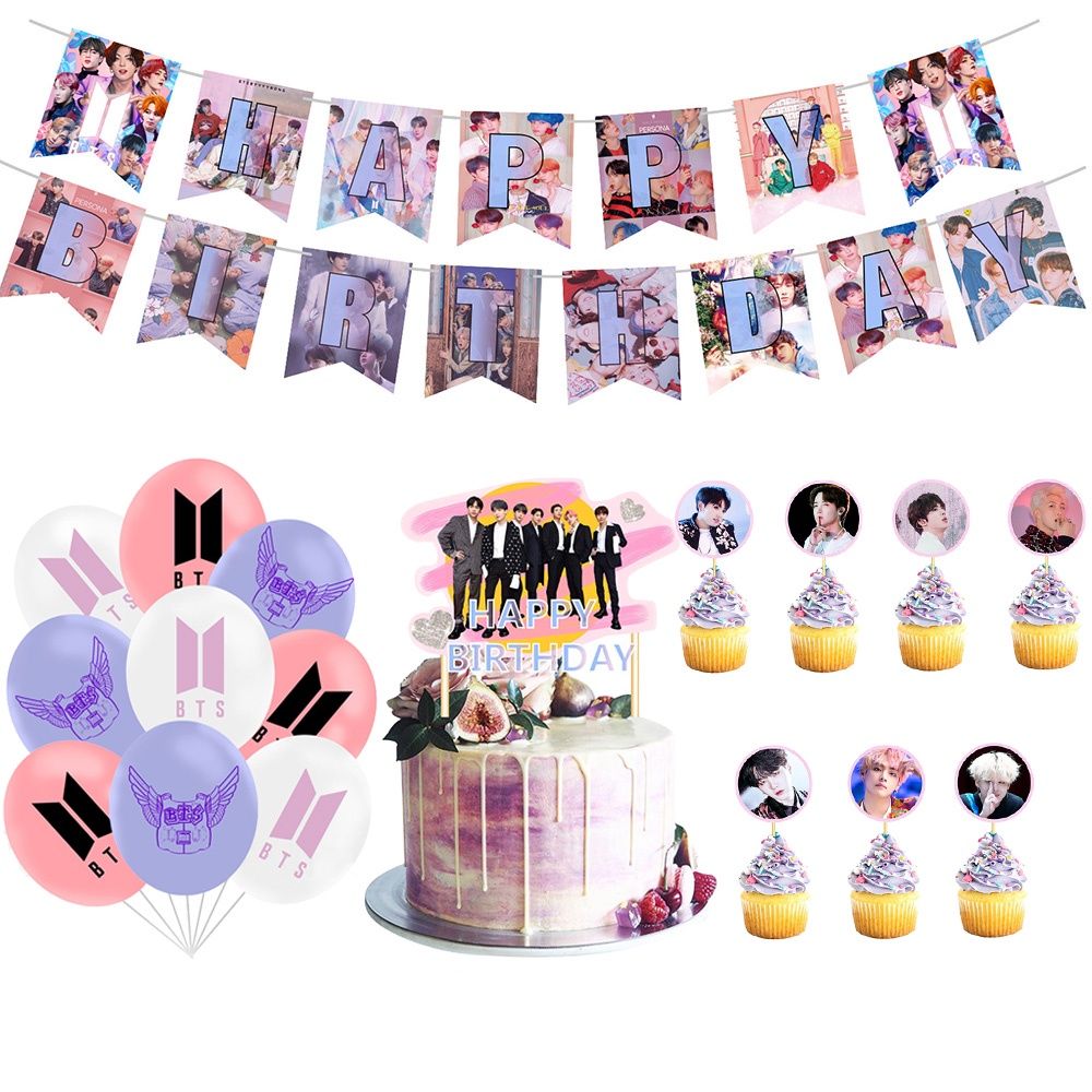 Bts Party Decorations Best Price in Dec 2021 | BigGo Singapore