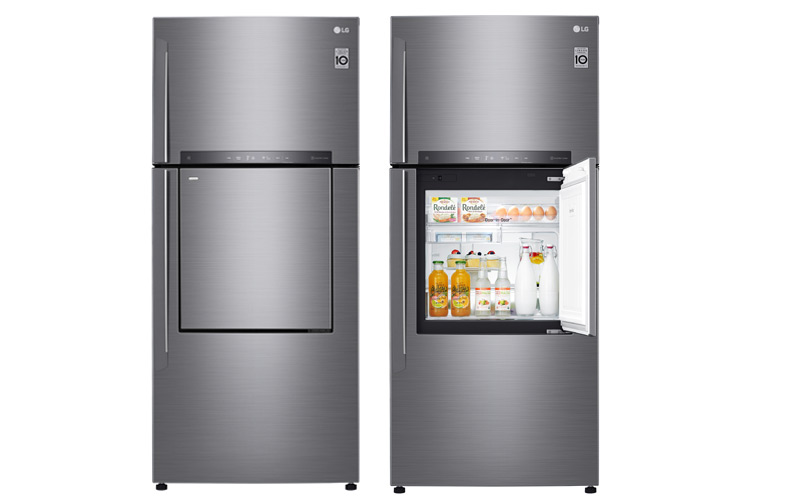 【lg 樂金】525公升 直驅變頻上下門中門冰箱 Gn Dl567sv 商品價格 Biggo比個夠